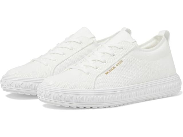 (取寄) マイケルコース レディース グローブ ニット レース アップ MICHAEL Michael Kors women Grove Knit Lace Up Optic White