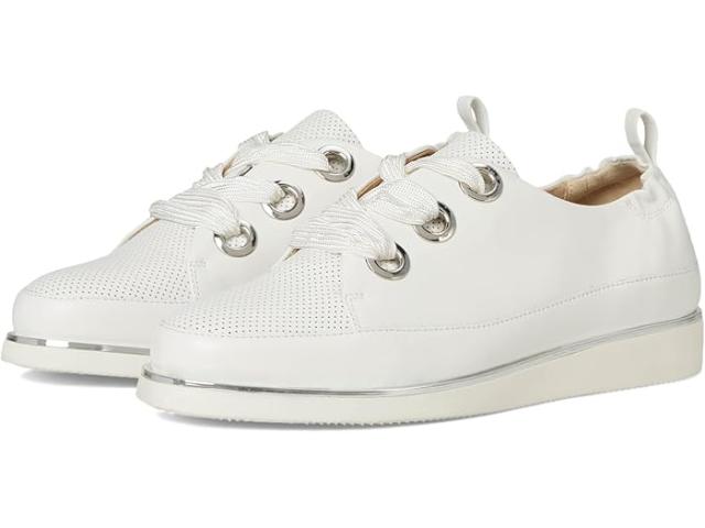 (取寄) ヴァネリ レディース  Vaneli women Quoin White Nappa