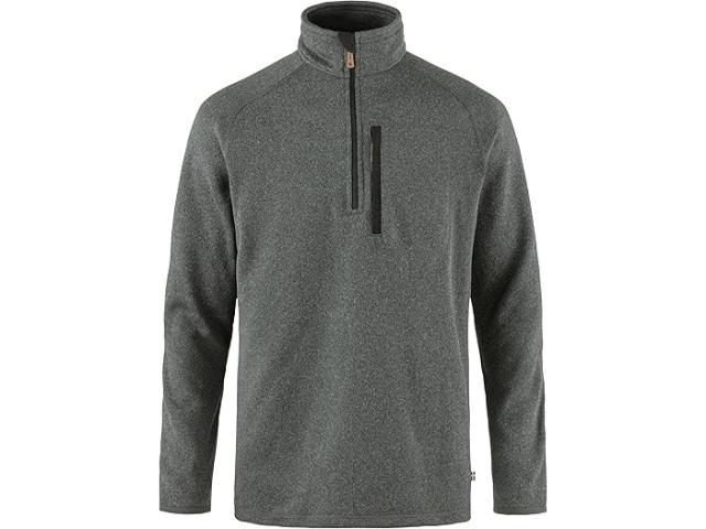 (取寄) フェールラーベン メンズ フリース 1/2 ジップ Fjllrven men Fjallraven Ovik Fleece 1/2 Zip Dark Grey
