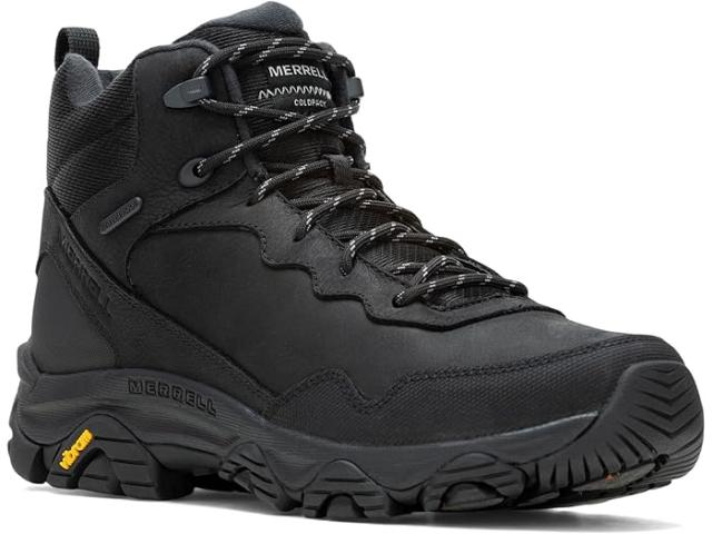 (取寄) メレル メンズ コールドパック 3 サーモ ミッド ウォータープルーフ Merrell men Merrell Coldpack 3 Thermo Mid Waterproof Black