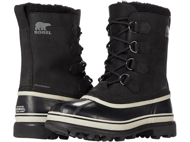 (取寄) ソレル メンズ キャリブー SOREL men Caribou Black/Dark Stone