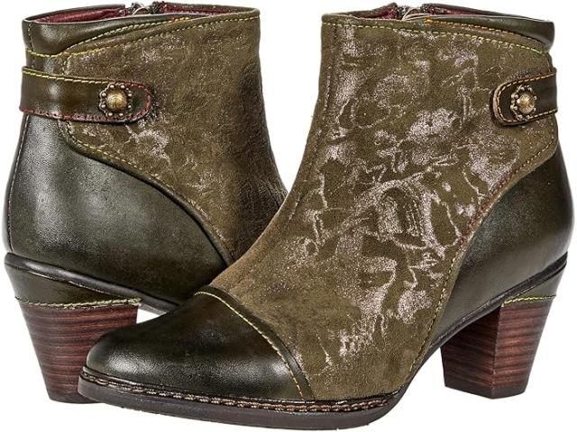 (取寄) ラルティストバイスプリングステップ レディース ソーキュート L'Artiste by Spring Step women Socute Olive Green