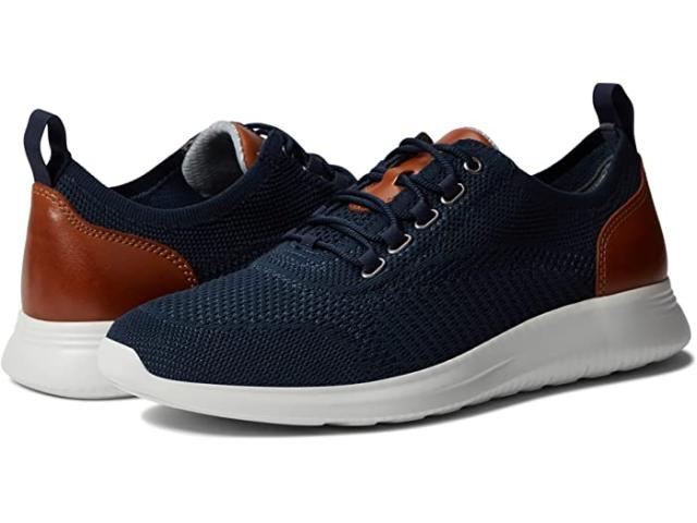 (取寄) ジョンストン&マーフィー メンズ アマースト ニット U スロート Johnston & Murphy men  Amherst Knit U Throat Navy Knit