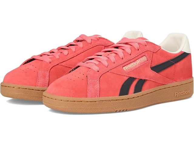 (取寄) リーボック ライフスタイル クラブ シー グラウンズ UK Reebok Lifestyle Club C Grounds UK Sunset Coral/Black/Gum