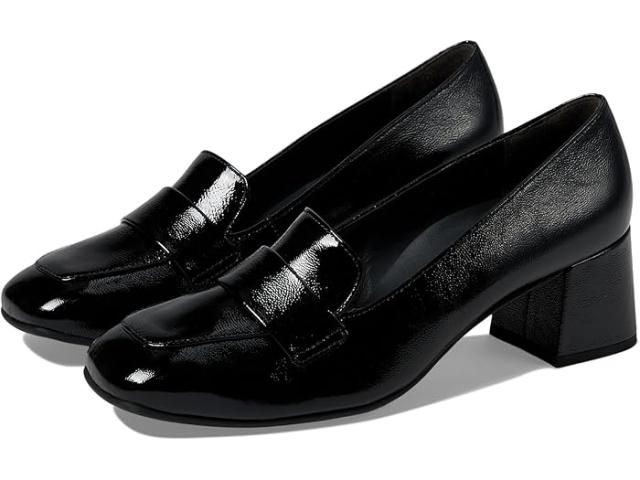 (取寄) ポールグリーン レディース ウィノナ ポンプ Paul Green women Winona Pump Black Crinkled Patent