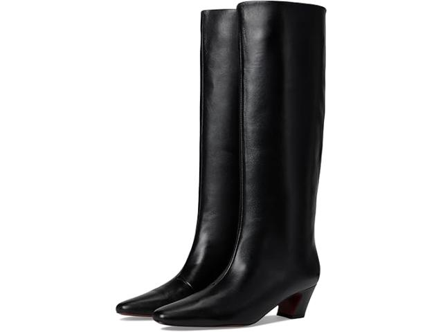 (取寄) ロフラー ランドール レディース マーリー ヒール トール ブーツ Loeffler Randall women Marley Kicked Heel Tall Boots Black