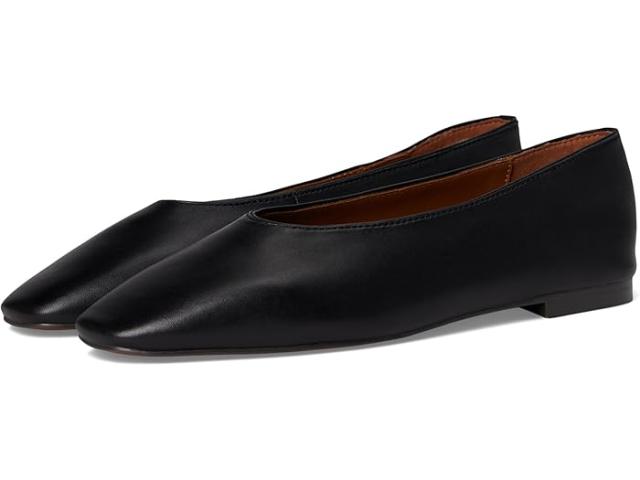 (取寄) メイドウェル レディース セージ バレエ フラッツ Madewell women Sage Ballet Flat True Black