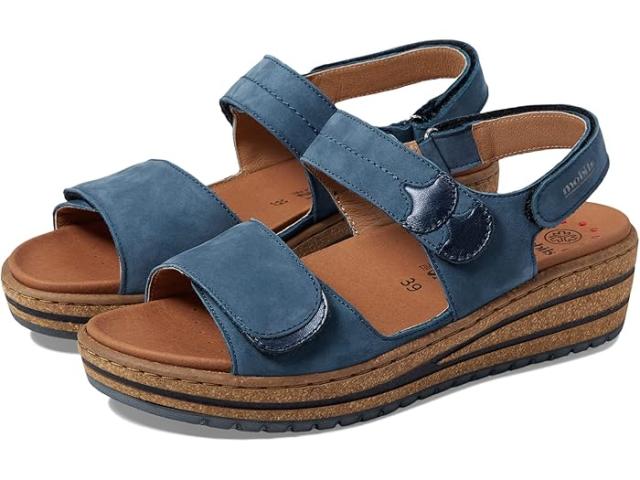 (取寄) メフィスト レディース ライリー Mephisto women Riley Denim Nubuck