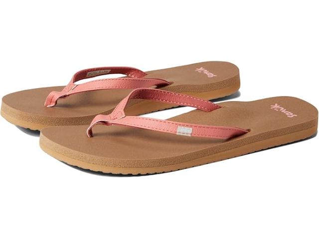 (取寄) サヌーク レディース ヨガ ジョイ Sanuk women Yoga Joy Burnt Coral