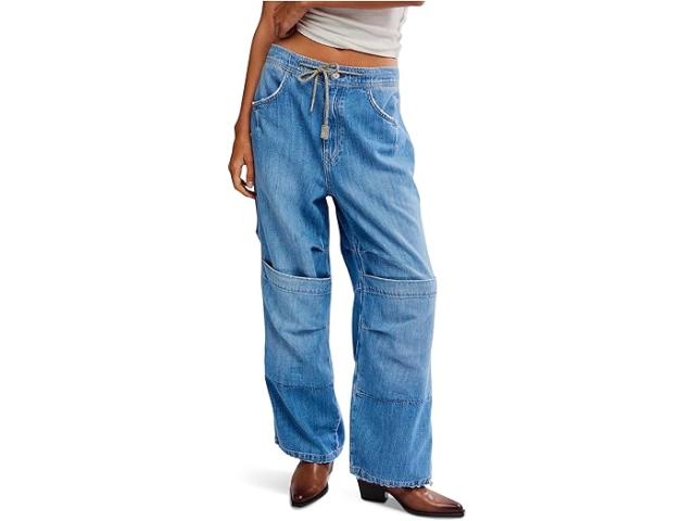 (取寄) フリーピープル レディース ウィー ザ フリー ローガン シンチ カーゴ ジーンズ Free People women We The Free Logan Cinched Cargo Jeans Harper