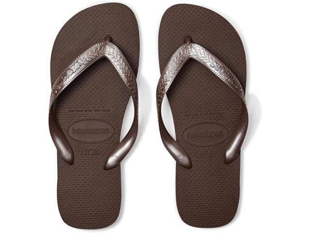 (取寄) ハワイアナス レディース トップ ティラス サンダル Havaianas women Top Tiras Sandals Dark Brown