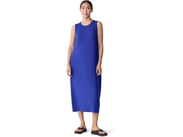 (取寄) アイリーン フィッシャー レディース ストレッチ ジャージ ニット オーバル ドレス Eileen Fisher women Stretch Jersey Knit Oval Dress 