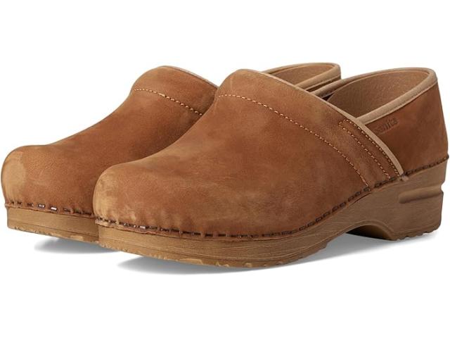 (取寄) サニタ レディース プロフェッショナル オイルド ヌバック Sanita women Professional Oiled Nubuck Cognac 1