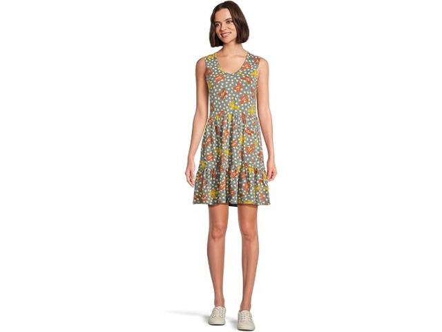 (取寄) トードアンドコー レディース マーリー ティアード スリーブレス ドレス Toad&Co women Marley Tiered Sleeveless Dress North Shore Lily Print