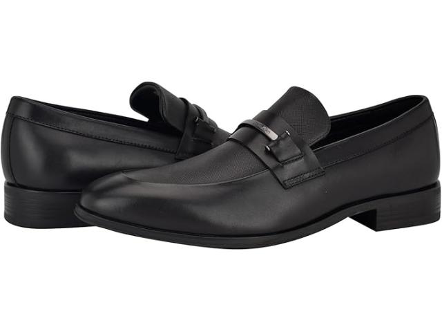 (取寄) カルバンクライン メンズ ディリー   men   Dillie Black Leather