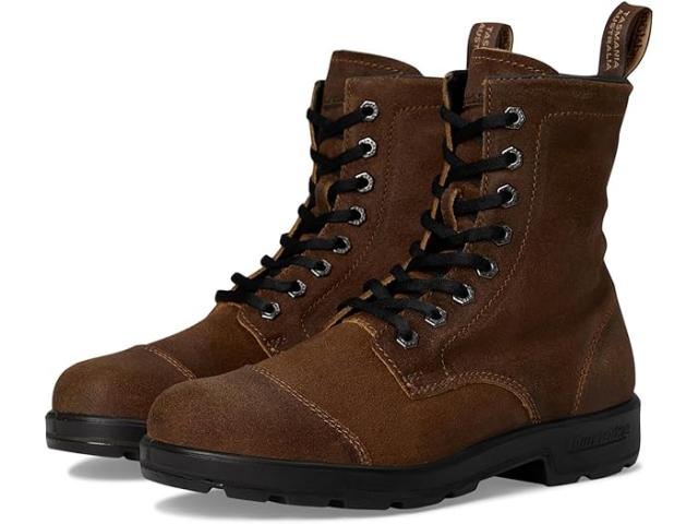 (取寄) ブランドストーン レディース オリジナル レース-アップ ブーツ Blundstone women Original Lace-up Boots Tobacco Suede