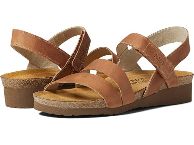 (取寄) ナオト レディース ケーラ Naot women  Kayla Latte Brown Leather