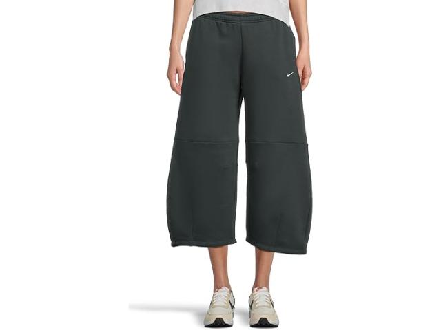 (取寄) ナイキ レディース スポーツウェア フェニックス フリース バレル レッグ パンツ Nike women Sportswear Phoenix Fleece Barrel Leg Pants Seaweed/Sail