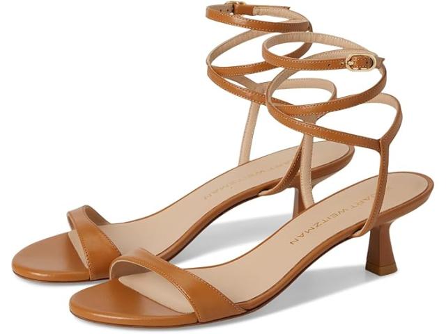 (取寄) スチュアート ワイツマン レディース ヌーディスト ラップ 50 Stuart Weitzman women Nudist Wrap 50 Macchiato