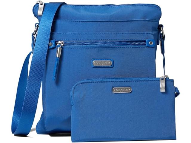 (取寄) バッガリーニ レディース ゴー バッグ ウィズ Rfid フォン リスレット Baggallini women Go Bagg with RFID Phone Wristlet Lapis