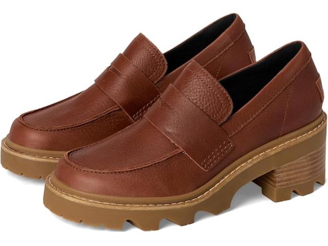 (取寄) ソレル レディース ジョアン ナウ シティ ローファー SOREL women Joan Now City Loafer Rustic Brown/Gum 2