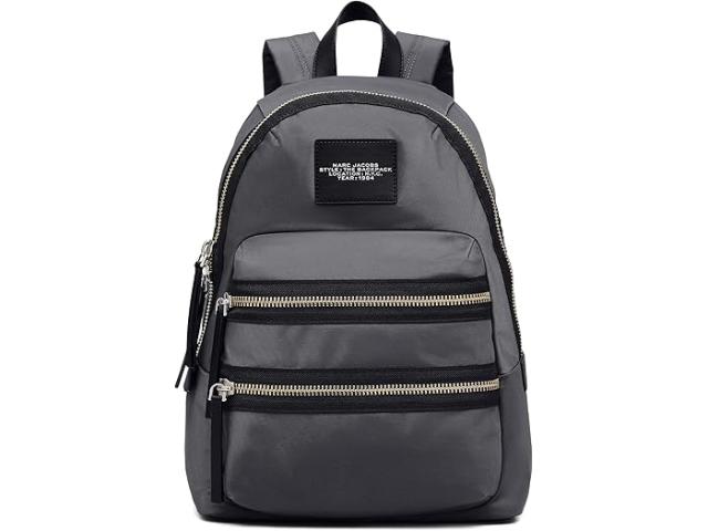 (取寄) マークジェイコブス レディース ザ バイカー ナイロン ラージ バックパック Marc Jacobs women The Biker Nylon Large Backpack Dark Shadow