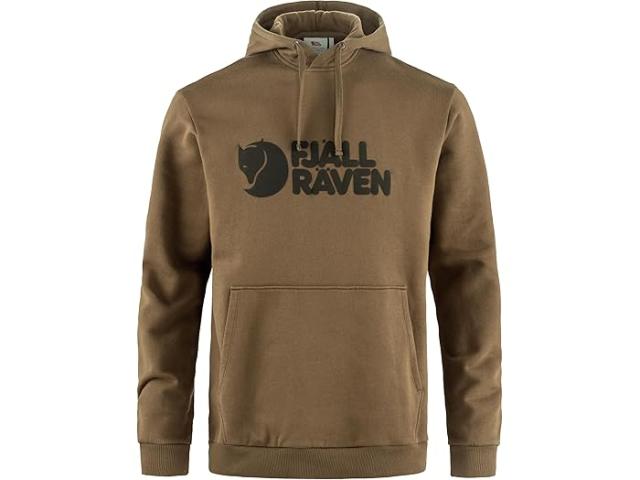 (取寄) フェールラーベン メンズ ロゴ パーカー Fjllrven men Fjallraven Fjallraven Logo Hoodie Wood Brown