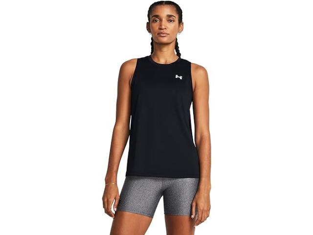 (取寄) アンダーアーマー レディース テック タンク ソリッド Under Armour women Under Armour Tech Tank Solid Black/White