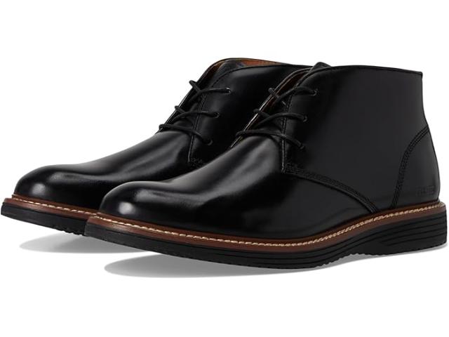 (取寄) ジョンストン&マーフィー メンズ アップトン チャッカ Johnston & Murphy men Upton Chukka Black Full Grain 1