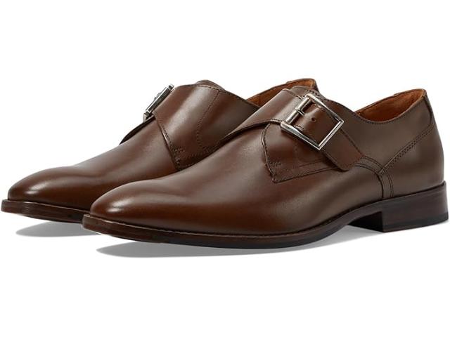 (取寄) ジョンストン&マーフィー メンズ リッチランド モンク ストラップ Johnston & Murphy men Johnston & Murphy Richland Monk Strap Mahogany Full Grain