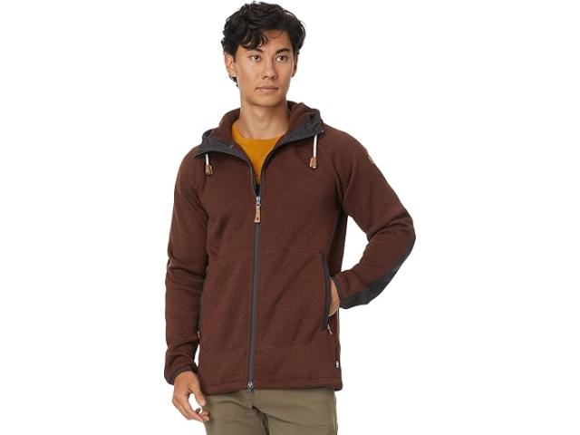 (取寄) フェールラーベン メンズ フリース パーカー Fjllrven men Fjallraven Ovik Fleece Hoodie Autumn Leaf
