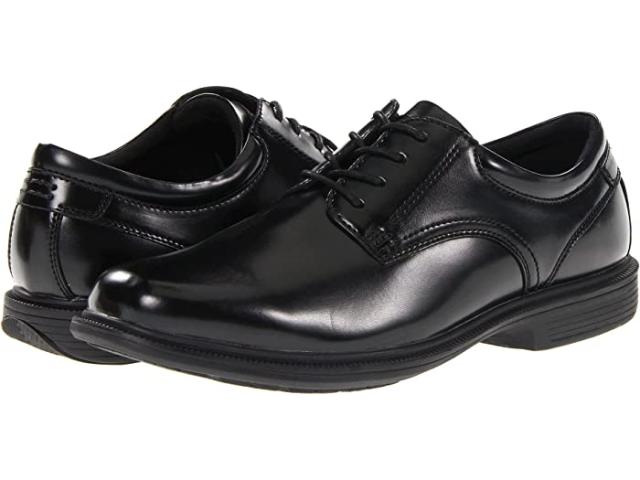 (取寄) ナン ブッシュ メンズ ベイカー ストリート プレーン トゥ オックスフォード ウィズ コア スリップ レジスタント ウォーキング コンフォート テクノロジー Nunn Bush men  Baker Street Plain Toe Oxford with KORE Slip Resistant Walking Comfort Technology