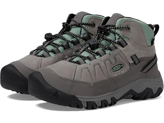 (取寄) キーン キッズ キッズ ターギー 4 ミッド ハイト デュラブル コンフォタブル ウォータープルーフ (リトル キッド/ビッグ キッド) KEEN Kids kids KEEN Kids Targhee 4 Mid Height Durable Comfortable Waterproof (Little Kid/Big Kid) Alloy/Granite Green