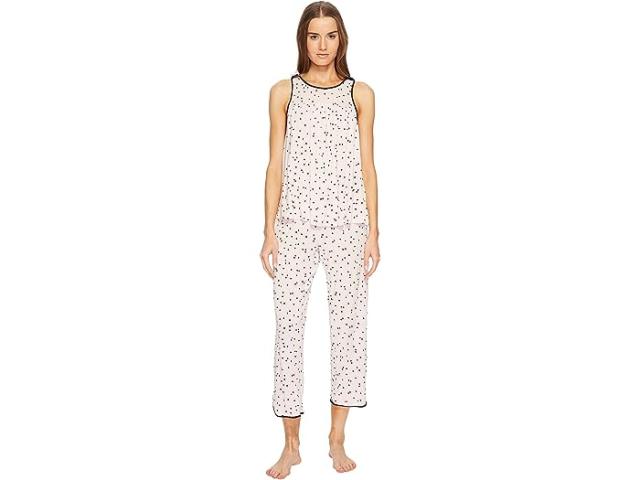 (取寄) ケイトスペード レディース スキャッタード ドット クロップド Pj セット Kate Spade New York women Scattered Dot Cropped PJ Set Scattered Dot