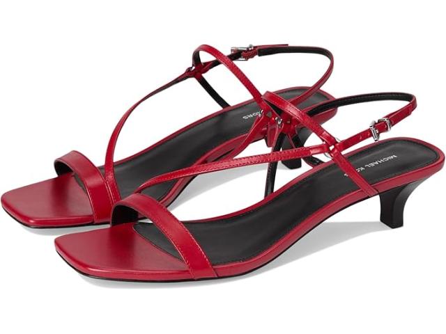 (取寄) マイケルコース レディース セリーナ キトン サンダル MICHAEL Michael Kors women Selina Kitten Sandals Crimson
