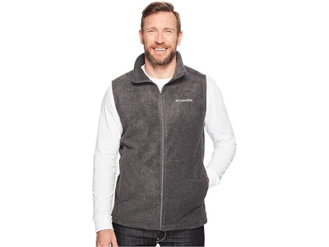 (取寄) コロンビア メンズ ビッグ アンド トール スティーンズ マウンテン ベスト Columbia men Columbia Big & Tall Steens Mountain Vest Charcoal Heather