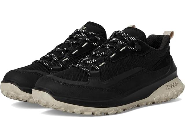 (取寄) エコー スポーツ レディース ウルトラ テレイン ウォータープルーフ ロウ ハイキング シューズ ECCO Sport women Ultra Terrain Waterproof Low Hiking Shoe Black Oil Nubuk/Black