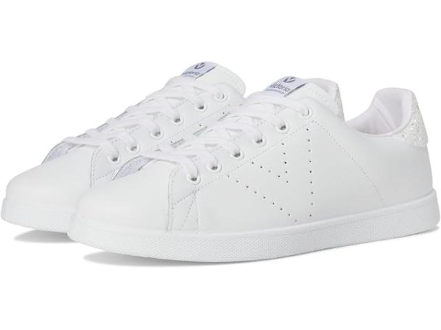 (取寄) ヴィクトリア レザー アンド グリッター victoria Tenis Leather & Glitter Blanco