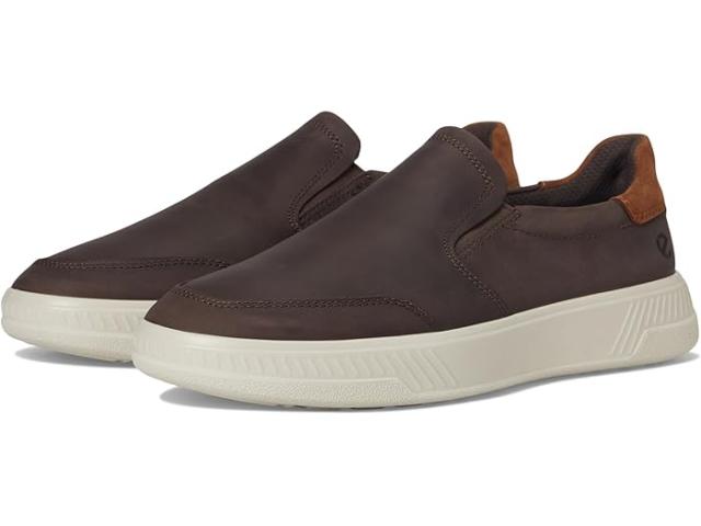 (取寄) エコー メンズ ムーブ スリップ オン スニーカー ECCO men Move Slip On Sneaker Coffee/Camel Suede