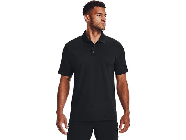 (取寄) アンダーアーマー メンズ タック パフォーマンス ポロ 2.0 Under Armour men Under Armour Tac Performance Polo 2.0 Black/Black