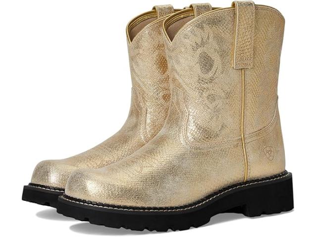 (取寄) アリアット レディース ファットベビー ウェスタン ブーツ Ariat women Fatbaby Western Boots Gilded Lizard Emboss