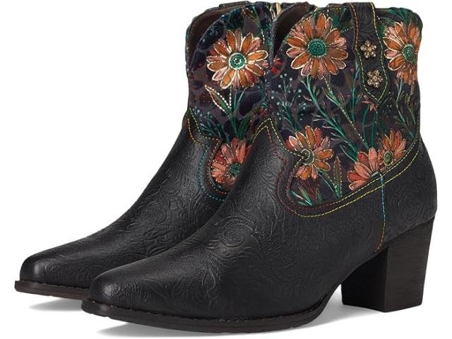 (取寄) ラルティストバイスプリングステップ レディース  L'Artiste by Spring Step women Brydie Black Multi