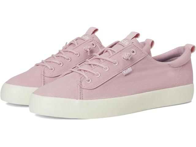 (取寄) ケッズ レディース キックバック キャンバス スリップ オン Keds women Kickback Canvas Slip On Mauve Washed Twill