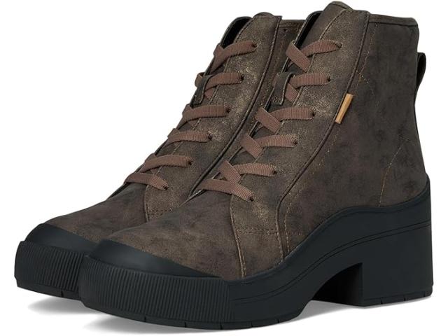 (取寄) ドクターショール レディース タイム オフ アップ レース-アップ ショート ブーツ Dr. Scholl's women Time Off Up Lace-Up Short Boots Dark Umber