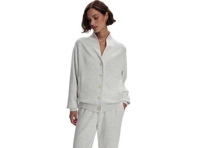 (取寄) バーリー レディース セレステ ボタン スルー スウェット Varley women Celeste Button Through Sweat Ivory Marl