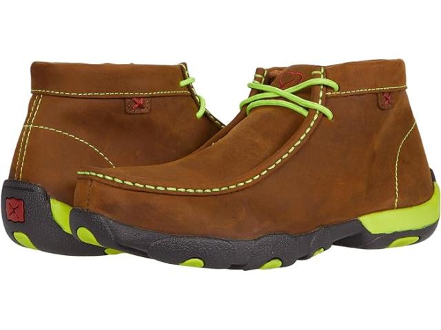 (取寄) ツイステッド X ワーク メンズ MDMST02 Twisted X Work men Twisted X Work MDMST02 Distressed Saddle/Neon Yellow