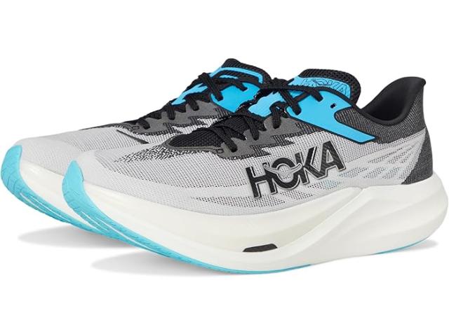 (取寄) ホカオネオネ レディース ロケット X 3 Hoka women Rocket X 3 White/Black