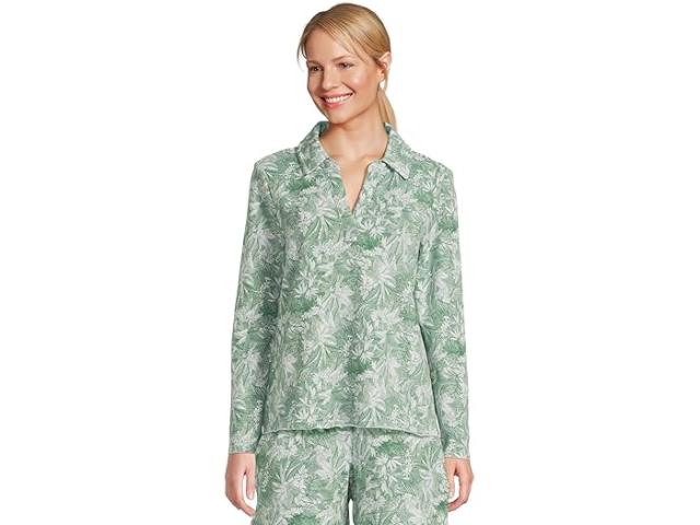 (取寄) トミーバハマ レディース マリナ デル マー フォルテ フロンズ ポップオーバー ポップオーバー  Bahama women Marina Del Mar Forte Fronds Popover Popover Granite Green