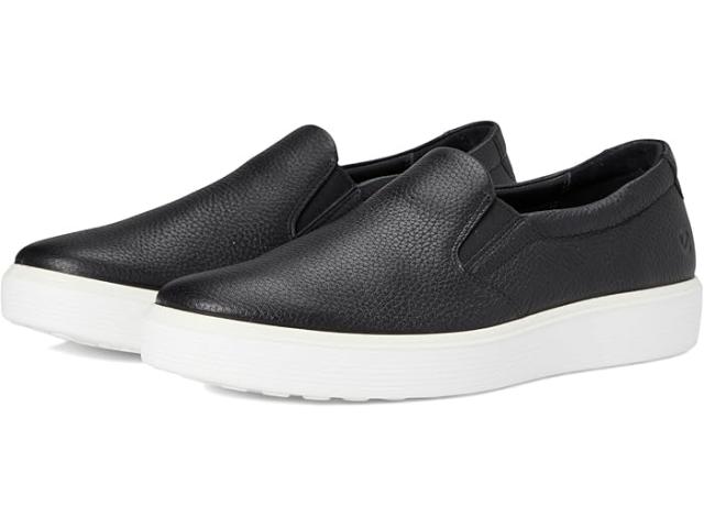 (取寄) エコー メンズ ソフト 60 スリッポン スニーカー ECCO men Soft 60 Slip-On Sneaker Black