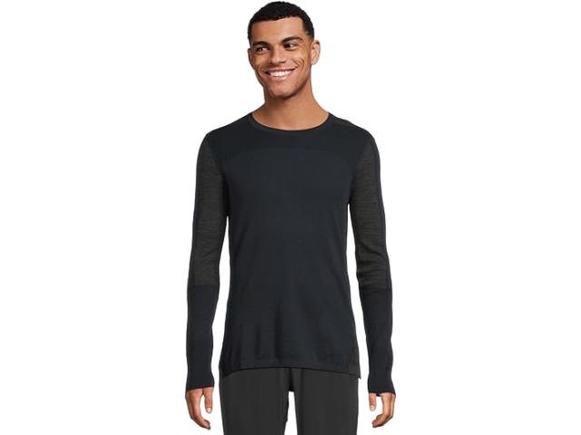 (取寄) スマートウール メンズ イントラニット サーマル メリノ ベース レイヤー カラーブロック クルー Smartwool men Intraknit Thermal Merino Base Layer Colorblock Crew Deep Navy/Charcoal